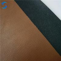 China Versatile and Durable Artificial Leather Fabric with 100% Polyester Knitted Material faux leather fabric for sale
