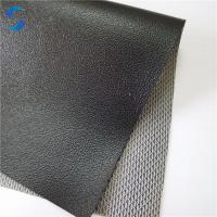 China Versatile and Durable Artificial Leather Fabric with 100% Polyester Knitted Material faux leather fabric for sale
