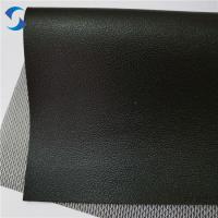 China Versatile and Durable Artificial Leather Fabric with 100% Polyester Knitted Material faux leather fabric for sale