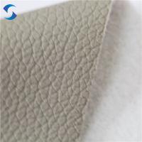 China Customized Thickness Faux Leather Fabric Synthetic Leather Fabric For Car Seat for sale