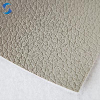 China Customized Thickness Faux Leather Fabric Synthetic Leather Fabric For Car Seat for sale