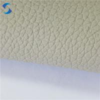 China Customized Thickness Faux Leather Fabric Synthetic Leather Fabric For Car Seat for sale