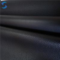 China Thickness 0.8mm PVC Leather Fabric Customized Thickness Synthetic Leather Fabric For Bags for sale
