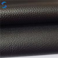 China Fabric Supply PVC Leather Fabric for Belt Variety faux leather fabric for leather bags black fabric for sale