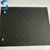 China 100% Polyester Knitted Backing Technics PVC Leather Fabric faux leather fabric for car seat cover for sale