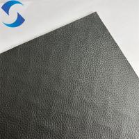 China 100% Polyester Knitted Backing Technics PVC Leather Fabric faux leather fabric for car seat cover for sale