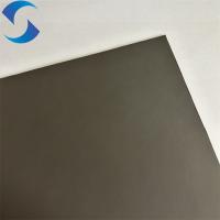 China Woven Backing Synthetic Leather Fabric - Bulk Purchase MOQ 1500 faux leather fabric black color width 140/160 for sale
