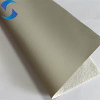 China Abrasion-Resistant and Reliable PVC synthetic Leather Fabric cat paw leather with Polyester Non-Woven Backing for sale