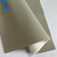China Abrasion-Resistant and Reliable PVC synthetic Leather Fabric cat paw leather with Polyester Non-Woven Backing for sale