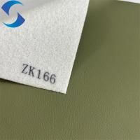 China Versatile Cat Paw PVC Leather Fabric Synthetic 1.15mm With Woven Backing for sale