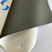 China 1.55mm PVC Synthetic Leather Fabric With Anti-Mildew And Embossed Pattern Economy for sale