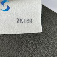 China 1.55mm PVC Synthetic Leather Fabric With Anti-Mildew And Embossed Pattern Economy for sale