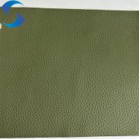 China 1.45mm PVC Faux Leather Fabric 140/160 Synthetic With Cat Paw Automotive for sale