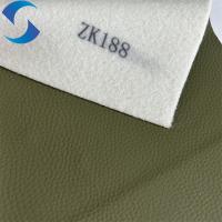 China 1.35mm Faux PVC Leather Fabric For Furniture And Upholstery for sale