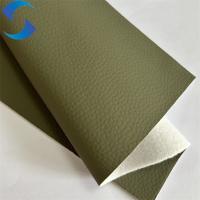 China 1.35mm Faux PVC Leather Fabric For Furniture And Upholstery for sale