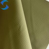 China 1.35mm Faux PVC Leather Fabric For Furniture And Upholstery for sale