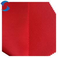 China 100Polyester 400D Oxford Fabric Red PU Coated Waterproof Ripstop Fabric For Tent Awning for sale