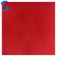 China 100Polyester 400D Oxford Fabric Red PU Coated Waterproof Ripstop Fabric For Tent Awning for sale