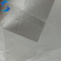 China Light Weight Polyester Tent Fabric With Awning Customization With Silver Coated For Raincoat for sale