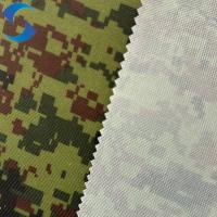 China 200D Oxford Fabric High-Strength And Water-Resistant Camouflage For Tent Production for sale