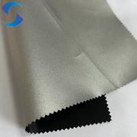 China Light Weight Polyester Taffeta Fabric 190T With Silver Coated Durable For Raincoat for sale