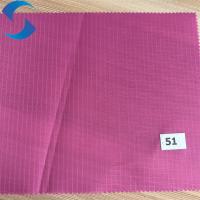 China 190T Taffeta Fabric 0.3CM Ripstop Soft And Resilient Polyester for sale