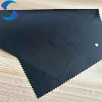 China 210D*134T Black Recycled Nylon Fabric Waterproof For Tent Bags for sale