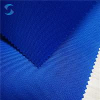 China Custom Color Blue Woven Tent Fabric 150CM Width 210D Oxford Fabric With PA600 Coated For Outdoor Adventures for sale