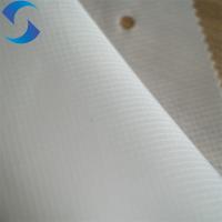 China 100% 360T Polyester Double Line Ripstop Taffeta Fabric For Lining With PU Coating for sale