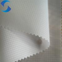 China 100% 360T Polyester Double Line Ripstop Taffeta Fabric For Lining With PU Coating for sale