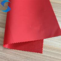 China Tear Resistant 259gsm Red 210D 100 Polyester Oxford Fabric For Outdoor for sale