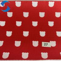 China Customized 167gsm Waterproof Printed 600D Oxford Fabric Outdoor With PA Coating for sale