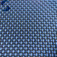 China PU Coated 58/60  100 Polyester Jacquard Fabric 1680D Two Tone Cross for sale