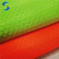 China 155gsm 100 Polyester Jacquard Woven PU1000 Honeycomb Oxford Fabric For Bags Luggage Lining for sale