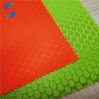 China 155gsm 100 Polyester Jacquard Woven PU1000 Honeycomb Oxford Fabric For Bags Luggage Lining for sale