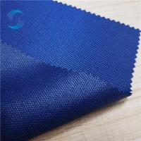 China 180GSM Blue PU Coated 100 Polyester 600D Oxford Fabric For Tent 5*3 Density for sale