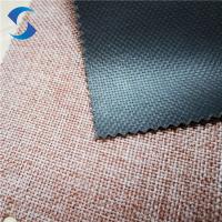 China Heavyweight Waterproof Two Tone 600D Polyester Tent Fabric With UV Protection for sale