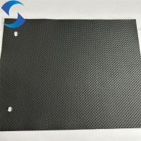 China 1.7mm±0.05 Thickness PVC Leather Fabric For Car Seat  PVC Artificial Leather Breathable Small Round Hole Pattern for sale
