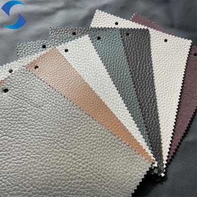 China Premium Eco Friendly EPU Solvent Free Synthetic Leather Soft Durable ECO Vegan Leather Material For Luxury Handbags for sale
