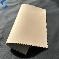 China Eco Friendly EPU Synthetic Leather Solvent Free Soft Durable Vegan PU Material Elastic Waterproof Eco Nappa Leather For Sofas for sale