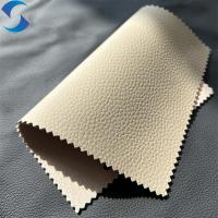 China Anti Scratch Waterproof Flocking Backing EPU Leather With 1.8mm±0.1 Thickness for sale