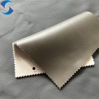 China Sofa Fabric ECO Synthetic Pu Leather Material For Motorcycles Artificial Oil Waxed Leather for sale