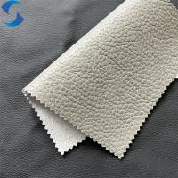 China Embossed Stain Resistant EPU Leather For Sofas Soft Feel Customizable Backing for sale