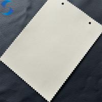China Artificial PU Flocked Backing Technics Elastic Embossed Synthetic EPU Leather For Sofas And Furniture for sale
