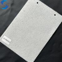 China Artificial PU Flocked Backing Technics Elastic Embossed Synthetic EPU Leather For Sofas And Furniture for sale