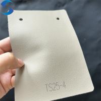 China 140/160 Width Artificial Leather Fabric White Color EPU Leather For Car Seat for sale