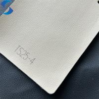 China 140/160 Width Artificial Leather Fabric White Color EPU Leather For Car Seat for sale