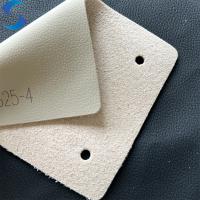 China 140/160 Width Artificial Leather Fabric White Color EPU Leather For Car Seat for sale