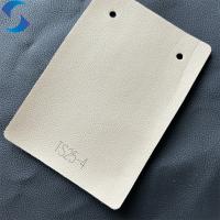 China 140/160 Width Artificial Leather Fabric White Color EPU Leather For Car Seat for sale