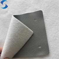 China Anti Scratch Embossed Faux EPU Synthetic Leather Fabric For Automotive And Sofa Furniture for sale